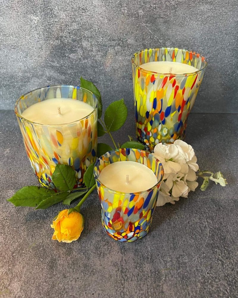 Classic Candle in Frosted Glass with our exclusive Arabesque fragrance ...